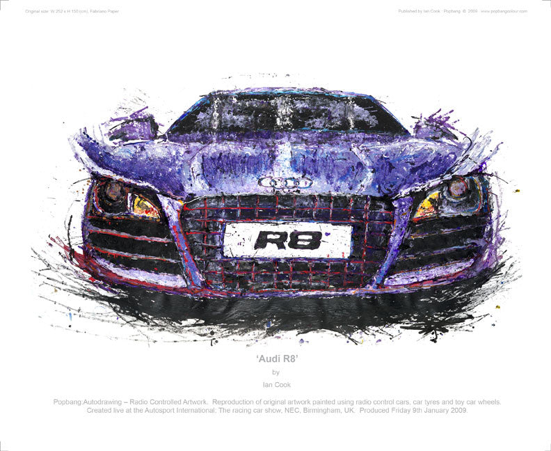 Audi R8– The POPBANGCOLOUR Shop