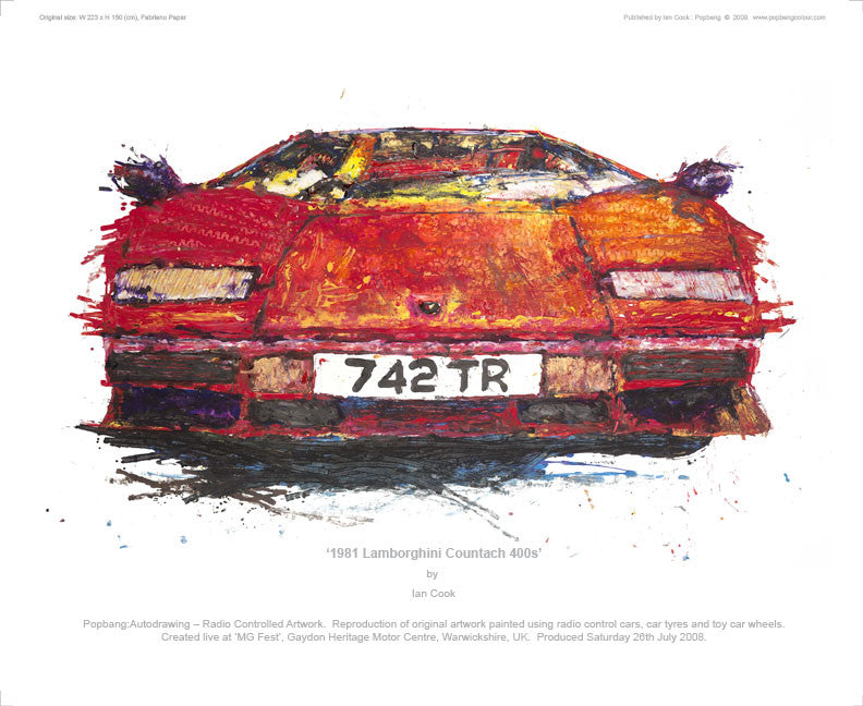 Lamborghini Contache 400s 1981– The POPBANGCOLOUR Shop
